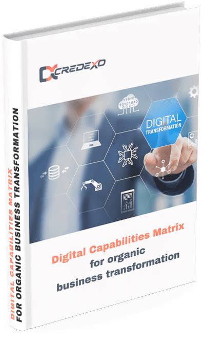 Digital Capabilities Matrix For Your Organic Business Transformation