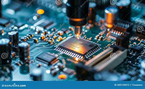 Precision Soldering On Electronic Circuit Board Technology