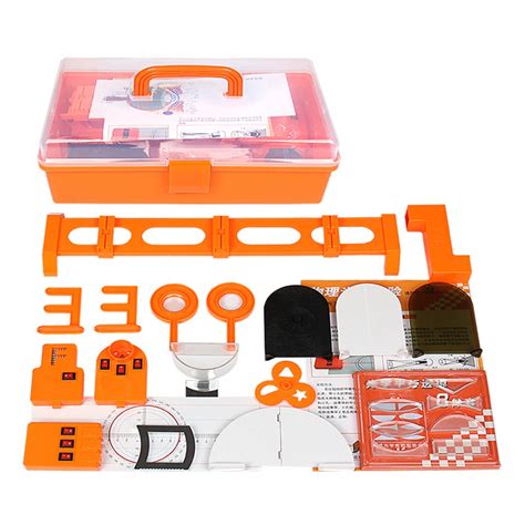 Physical Lab Optics Experiment Kit Optical Bench Set Concave Convex Lens Imaging Pinhole Imaging