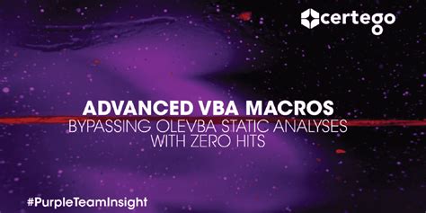 Advance Vba Macros