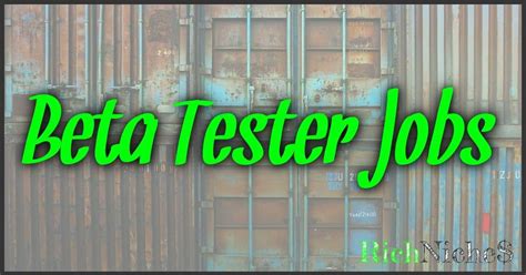 Beta Tester Jobs A Comprehensive Guide For Aspiring Professionals