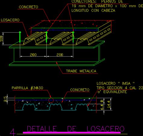 Ribbed Slab Detail Dwg Detail For Autocad • Designs Cad