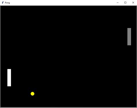 Github Deusexmashimapython Turtle Pong Pong Game Created With