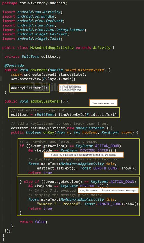 Android Tutorial Android Textbox By Microsoft Award Mvp Learn In Sec Wikitechy