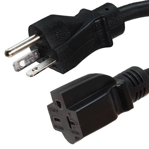 Nema 6 20p To 6 20r Power Cord 15 Foot 20 Amp 250v Rackmount Pdu