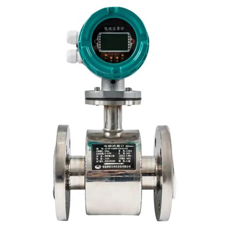 Hard Rubber Liner Dn50 Water Magnetic Flow Meter Electromagnetic Mag