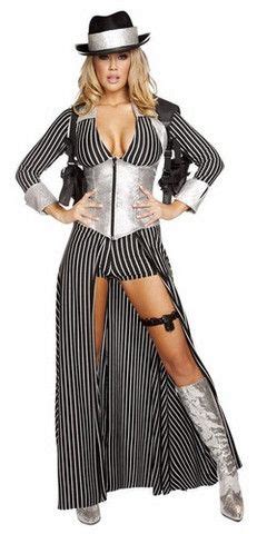 Gangsters Outfits For Women Mafia Wife Costume