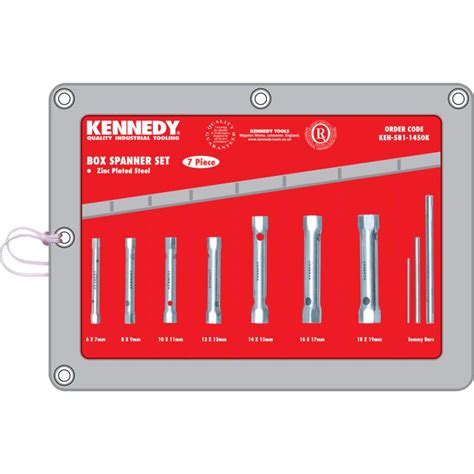 Kennedy 6 Pce Box Spanner Set 0 10ba Cw Tommy Bars Shop Today Get It