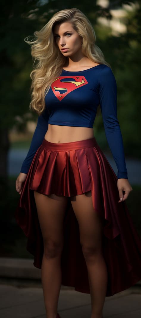 Ai Supergirl Gorgeous Pose By Bradbarry2 On Deviantart