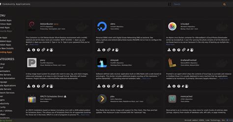 Unraid Community Apps