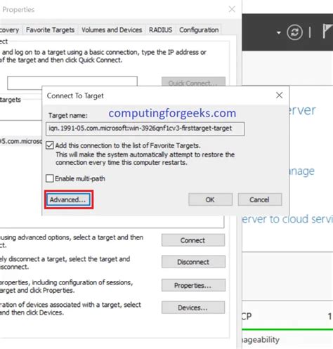 Configure Iscsi Initiator On Windows Server 2019 Computingforgeeks