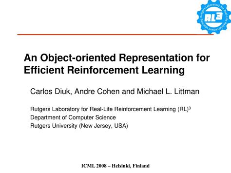 Ppt An Object Oriented Representation For Efficient Reinforcement