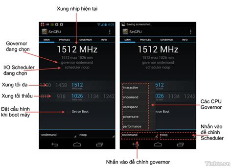 CPU Governor I O Scheduler là gì và chúng ảnh hưởng như thế nào đến thiết bị Android