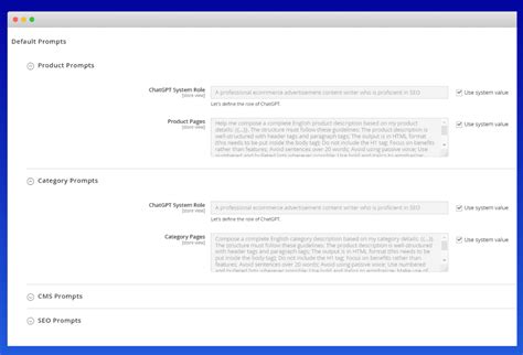 Magento 2 Chatgpt Ai Content Generator