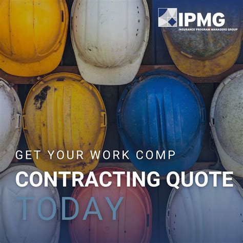 Contractorinsurance Workcomp Insurance Brokerage Ipmg Insurance Program Managers Group