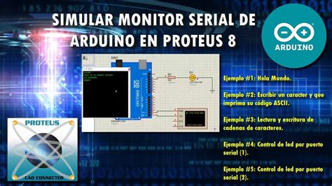 Comunicacion Serial De Arduino En Proteus 8 Youtube