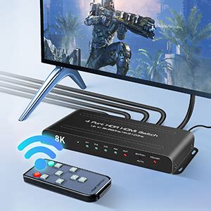 Amazon Com FERRISA K HDMI Switch In Out HDMI Switch With IR