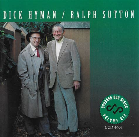 Dick Hyman Ralph Sutton The Syncopated Times