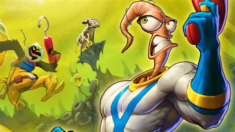 Download Video Game Earthworm Jim Hd Wallpaper