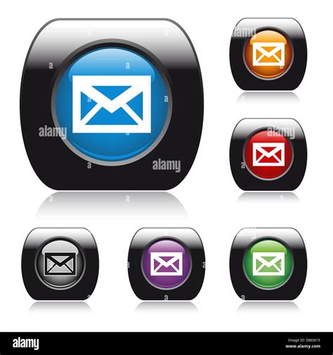 Vector Glossy Button For Web Design Stock Vector Image And Art Alamy