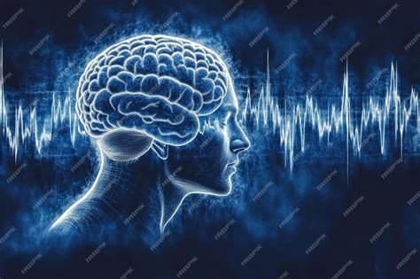 Brain Interaction Neural Network And Digital Brain Human Head With