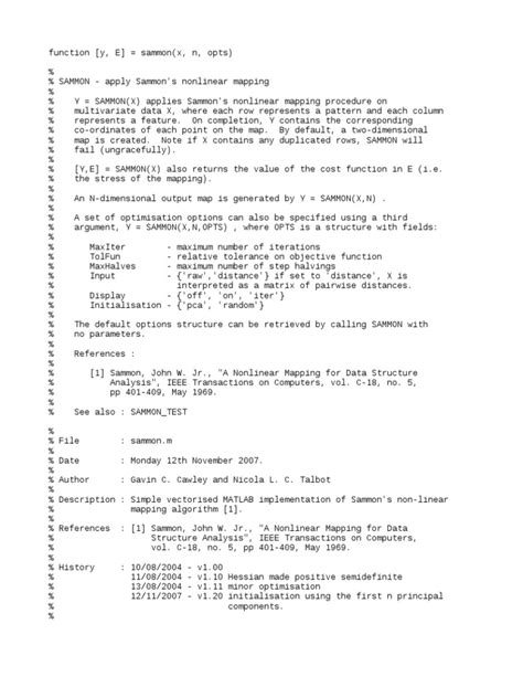 Sammon Pdf Parameter Computer Programming Areas Of Computer Science