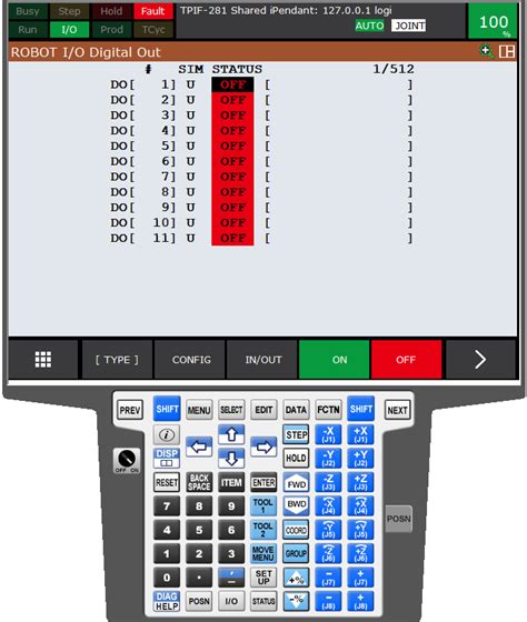 mapping and configuring fanuc robot io points