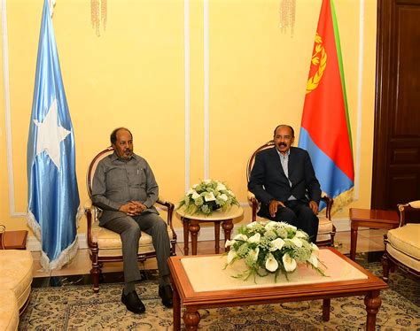 President Hassan Sheikh Mohamud Arrives In Asmara Eritrea Ministry Of Information