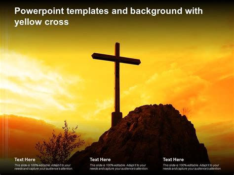 Cross Powerpoint Template Stunning Religious Easter Powerpoint