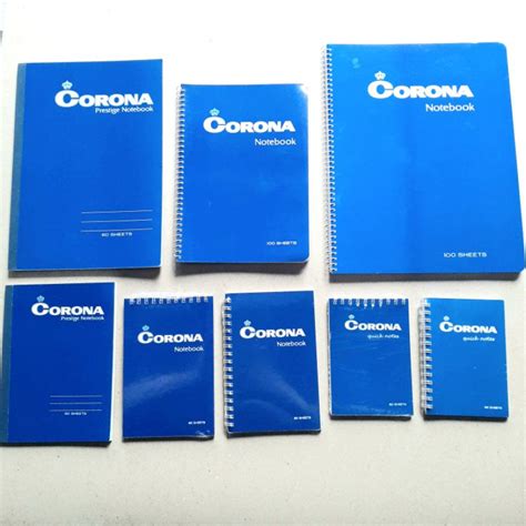 Corona Prestige Notebook All Sizes Lazada Ph
