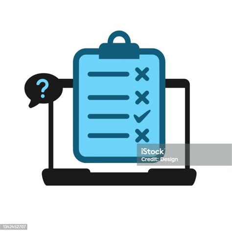 온라인 시험 체크리스트 및 연필 시험 응시 답변 선택 설문지 양식 교육 개념 벡터 플랫 일러스트 0명에 대한 스톡 벡터 아트 및 기타 이미지 Istock