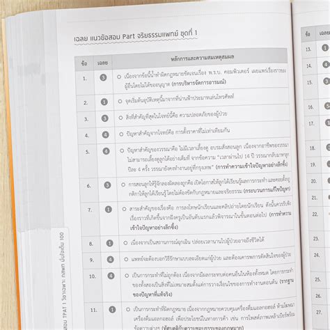 สรุปเข้มข้อสอบ Tpat1 วิชาเฉพาะ กสพท มั่นใจเต็ม 100 Serazu ร้าน