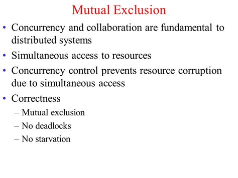 Synchronization Csci 47806780 Mutual Exclusion Concurrency And
