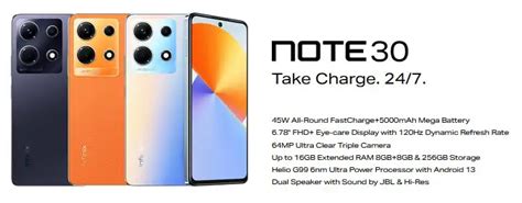 Spesifikasi Dan Harga Infinix Note 30 Di Indonesia