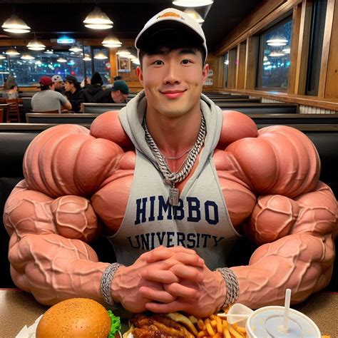 A Himbos Gotta Eat A Lot Of Food To Fuel Those Massive Muscles And