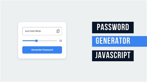 How To Create A Random Password Generator In Javascript Dark Css