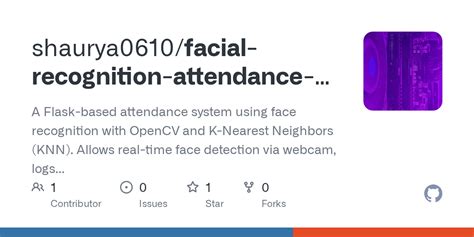 Github Shaurya0610facial Recognition Attendance System A Flask Based Attendance System Using