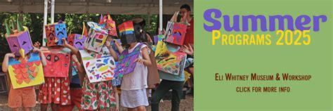 Eli Whitney Museum And Workshop Our Out To Art Program Made A Trip To