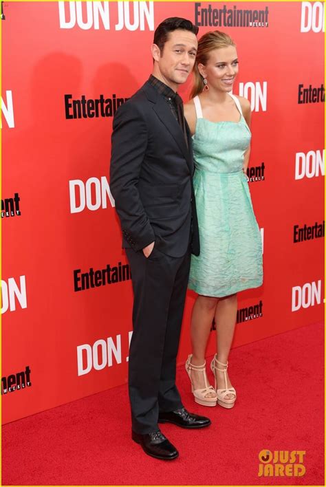 Joseph Gordon Levitt And Scarlett Johansson Don Jon Ny Premiere