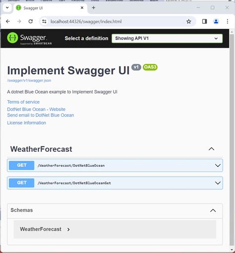 Implement Swagger In Aspnet Core Web Api Dot Net Blue Ocean