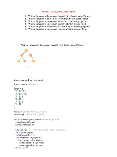 Ai Lab Rpograms 1 To 6 Pdf Theoretical Computer Science Algorithms And Data Structures