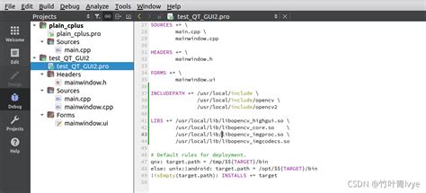 Ubuntu下qt Creator配置opencvubuntu Qt Opencv Csdn博客
