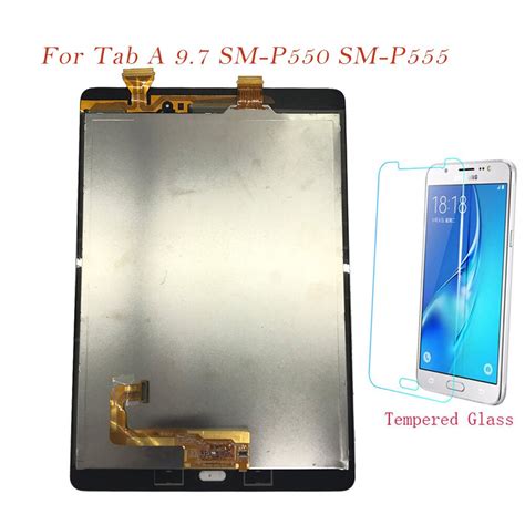 삼성 갤럭시 탭 A 97 P550 P555 Sm P550 Sm P555 Lcd 디스플레이 터치 스크린 디지타이저 어셈블리 센서