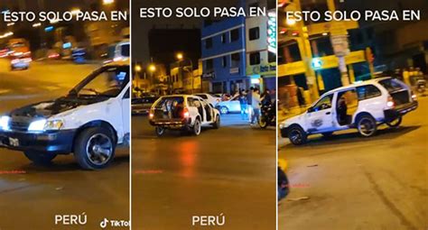 Tiktok Viral Perú Capta A Conductor A Bordo De Un Singular Vehículo En