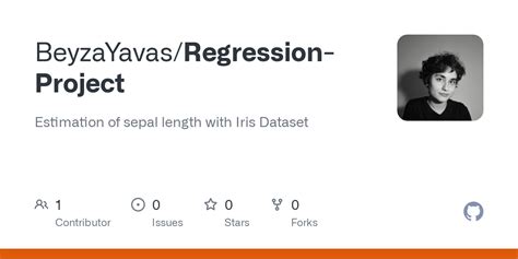 github beyzayavas regression project estimation of sepal length with iris dataset