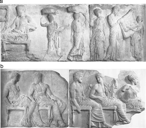 A East Face Of Ionic Frieze In The Parthenon Source Robertson Download Scientific Diagram