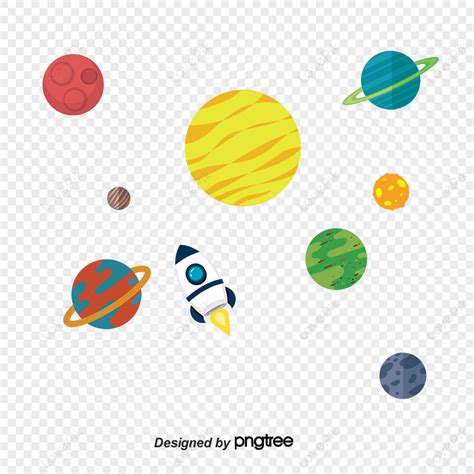 만화 태양계 이미지 사진 및 Png 일러스트 무료 다운로드 Lovepik