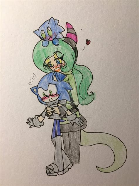 Gijikan Zeena And Sonic By Knockoutandsonic On Deviantart