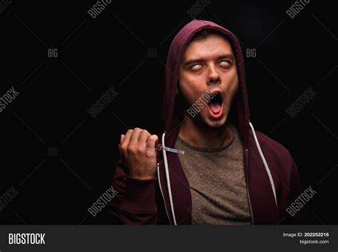 Drug Addict Male Image And Photo Free Trial Bigstock