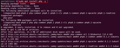 How To Install PHP On Ubuntu 22 04 Linux Genie